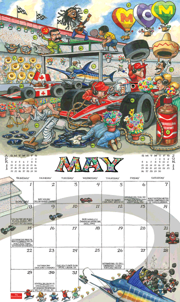 The Economist 2011 Wall Calendar – Kaltoons